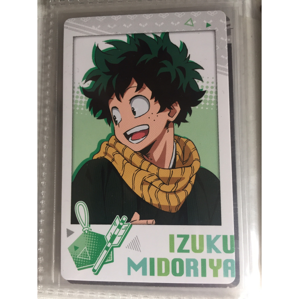 Card MHA Snapmide Deku khăn zàng | Shopee Việt Nam
