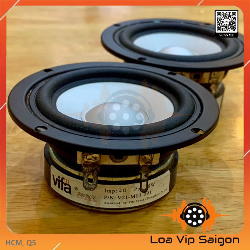 [SIÊU PHẨM] Loa Toàn Dải VIFA 2”5, 4ohm RMS 10w Max 20w, Siêu hay | Shopee Việt Nam