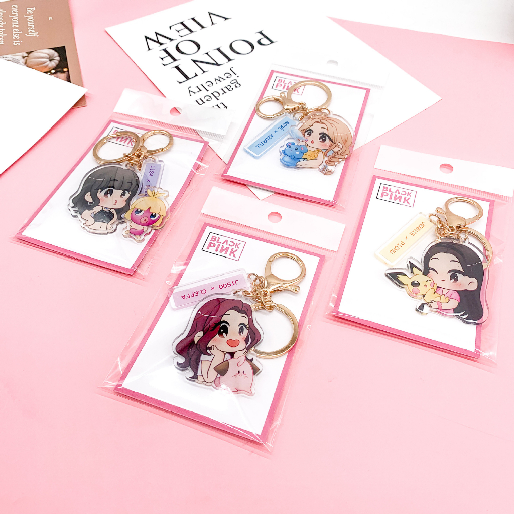 Móc khóa BP chibi Thần Tượng Kpop nhựa Acrylic | Shopee Việt Nam