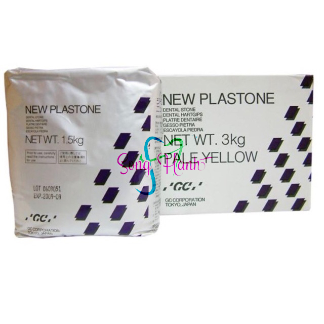 [BÁN CHẠY] Thạch cao siêu cứng GC - New plastone II | Shopee Việt Nam