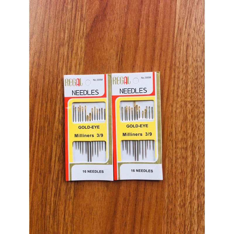 kim may tay nhiều cỡ vỉ 16 cây kim may tay thái lan | Shopee Việt Nam