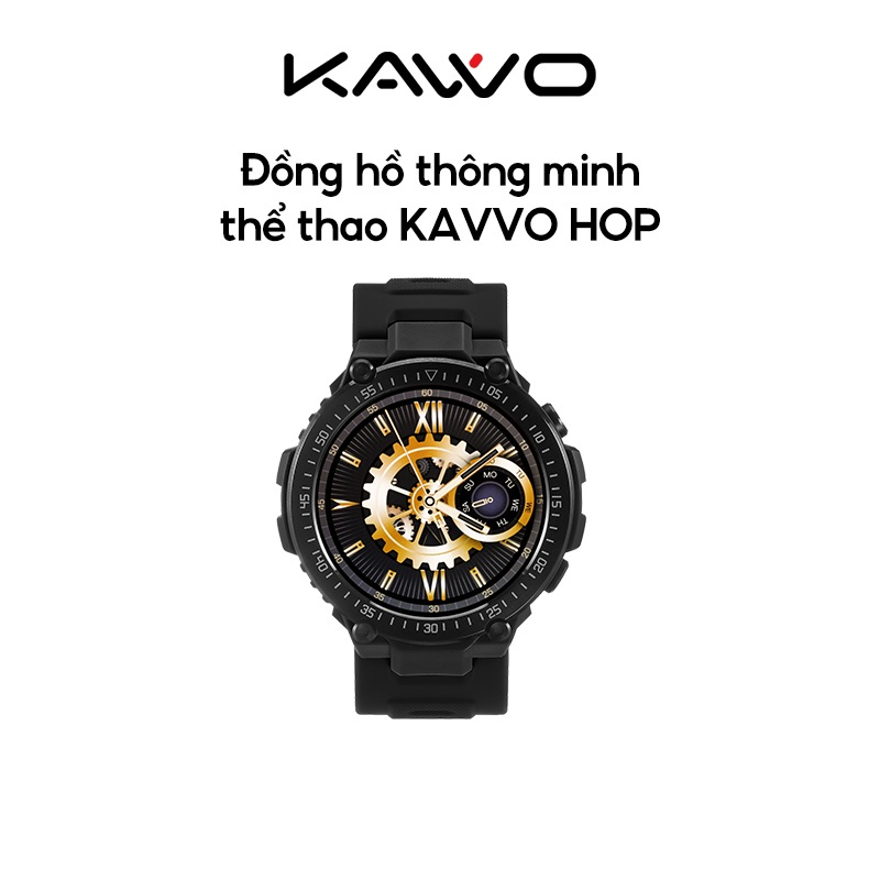 Đồng Hồ KAVVO HOP | Màn hình lớn 1.39 Inch| Kháng nước 3 ATM - Hàng ...