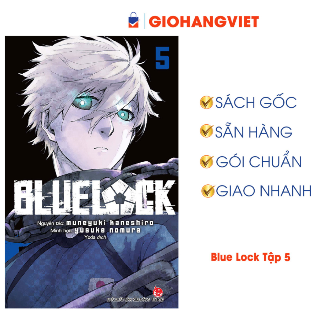 Truyện tranh Blue Lock Tập 5 ( tái bản) | Shopee Việt Nam