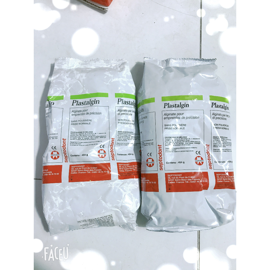 Chất lấy dấu (Alginate) Plastalgin 454g - Septodont | Shopee Việt Nam