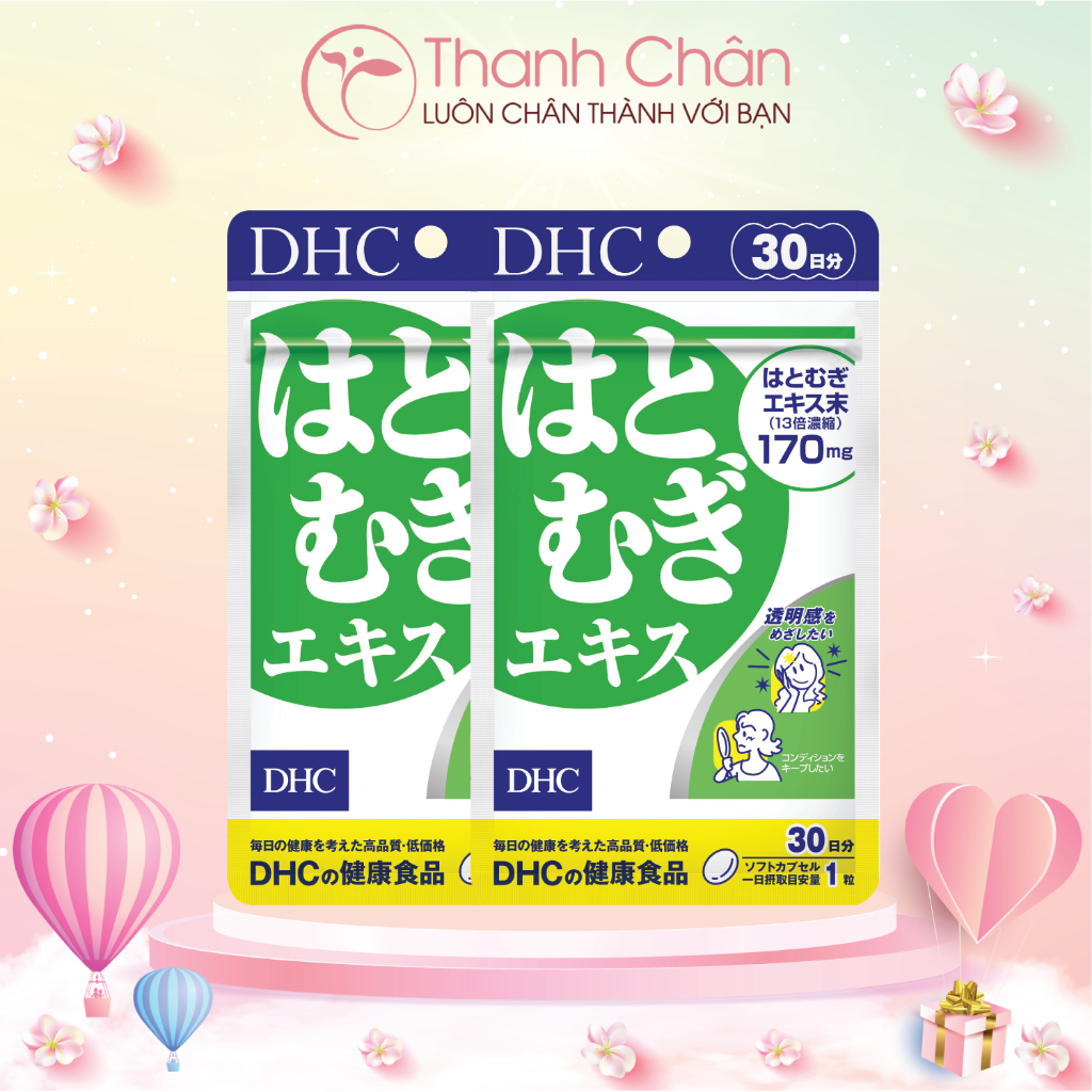Viên uống Trắng da DHC Nhật Bản Adlay Extract (30 ngày) | Shopee Việt Nam