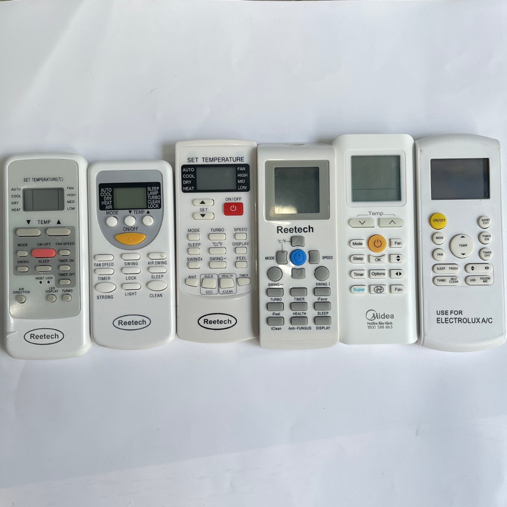 REMOTE MÁY LẠNH REETECH CÁC HÃNG | Shopee Việt Nam