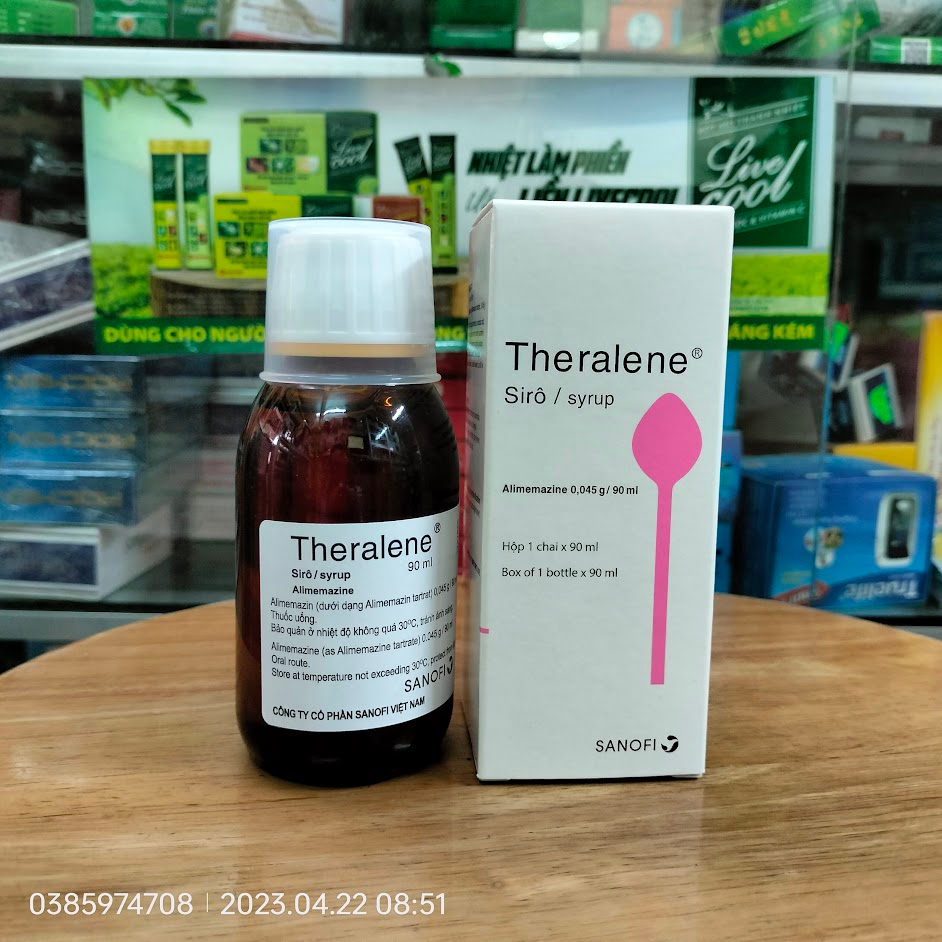 [ HỎA TỐC ] SIRO THERALEN HỘP 1 LỌ 90ML THÌA MÀU HỒNG | Shopee Việt Nam