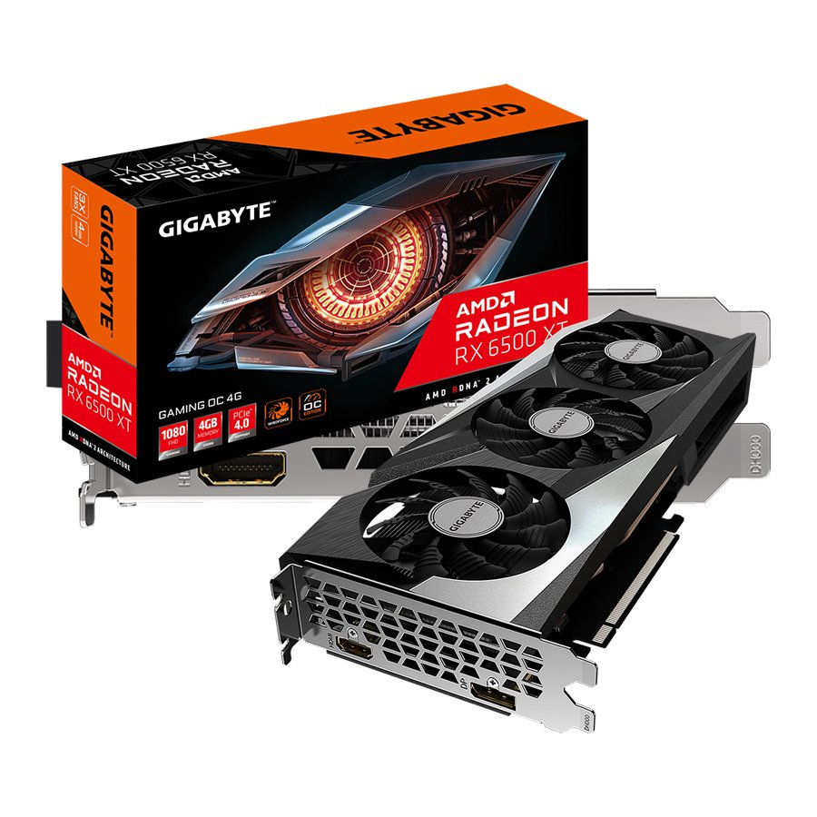 Card màn hình Gigabyte 4GB GV-R65XTGamingOC-4GD | Shopee Việt Nam