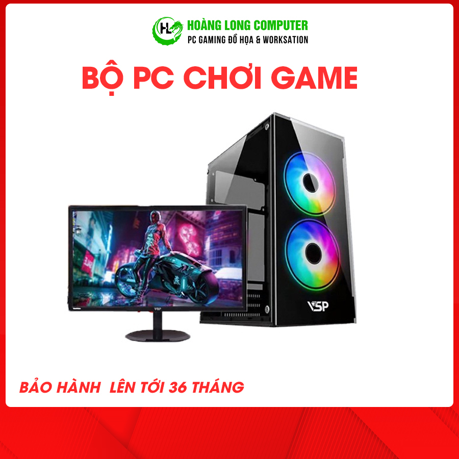 Bộ PC giá rẻ Chơi Game i5 4570| 8G| GTX 750TI 4G| Màn 22In Hoàng Long ...