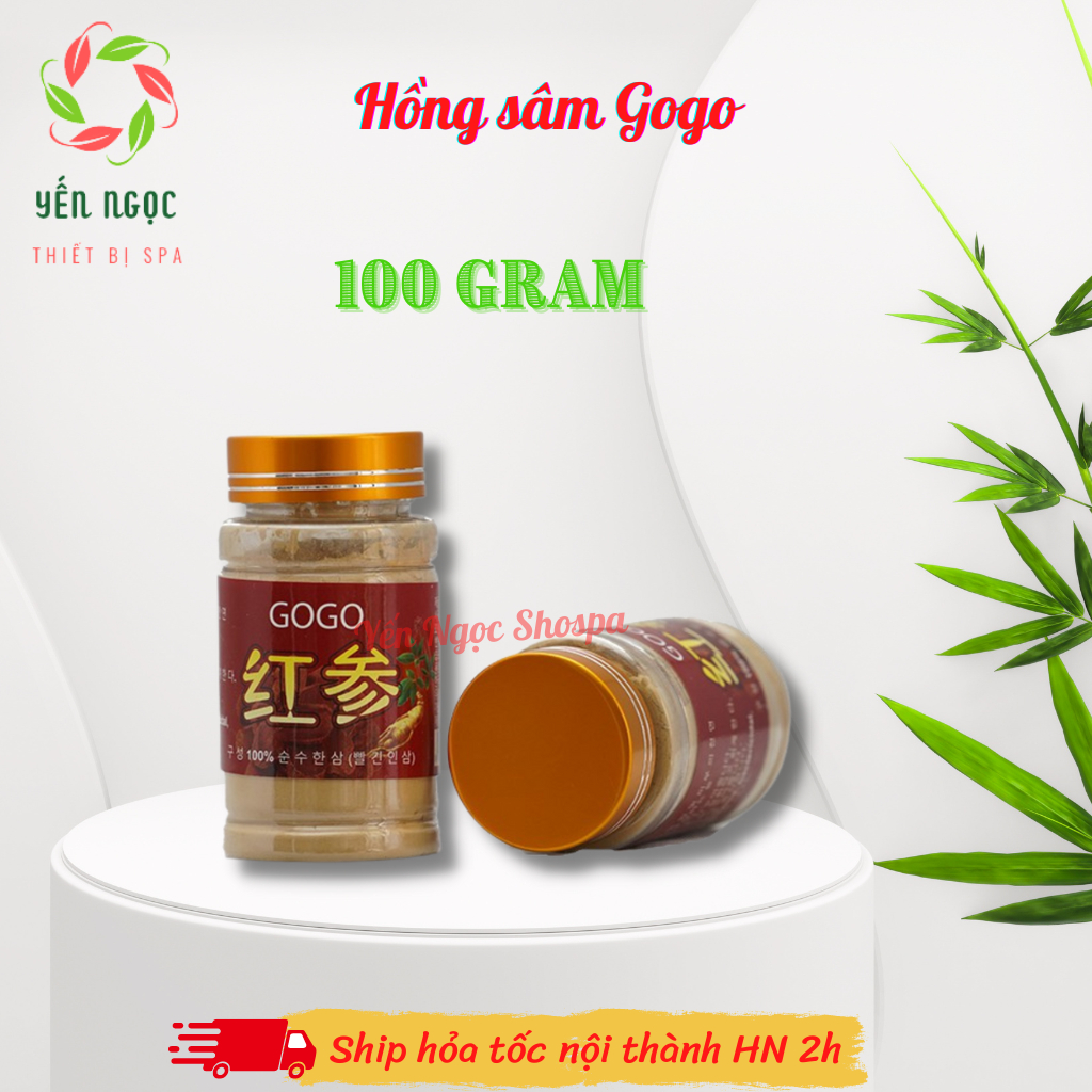 Bột hồng sâm Gogo cấy đẹp da | Hồng sâm Gogo Hàn Quốc | Shopee Việt Nam