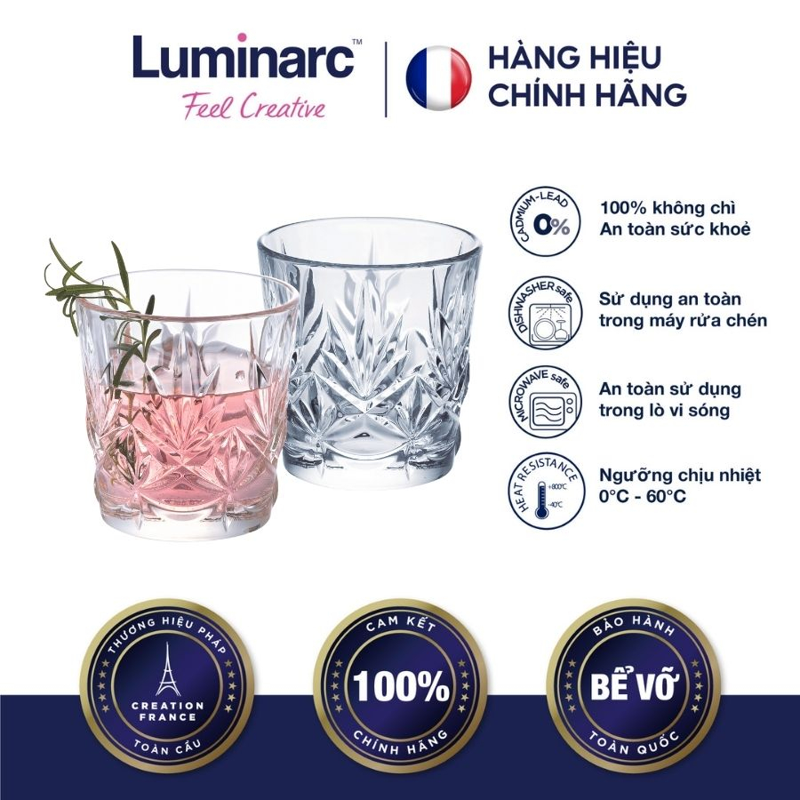 Bộ 6 Ly Thấp Thuỷ Tinh Luminarc Annecy 300ml - LUANV2152 | Shopee Việt Nam