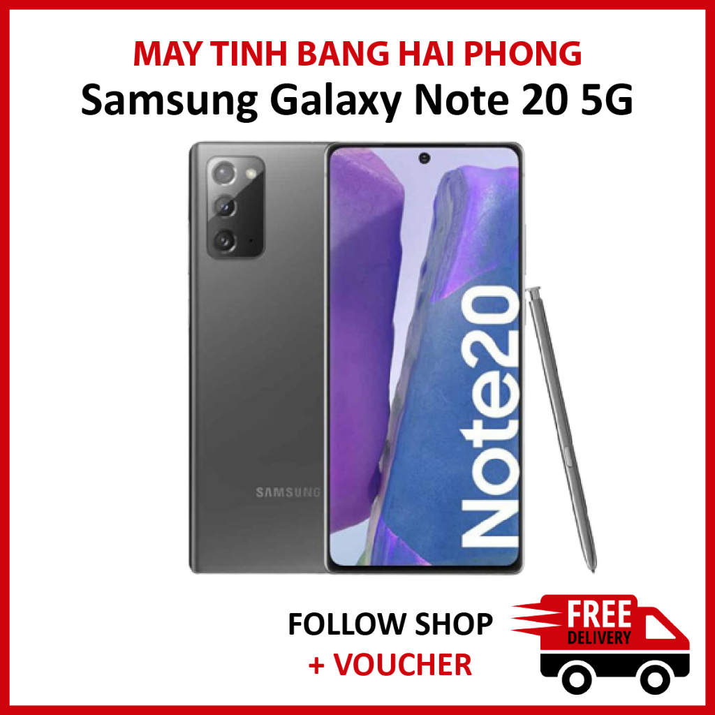 Điện thoại Samsung Note 20 5G màn hình 2K sắc nét chip Snapdragon 865 5G+ | Shopee Việt Nam