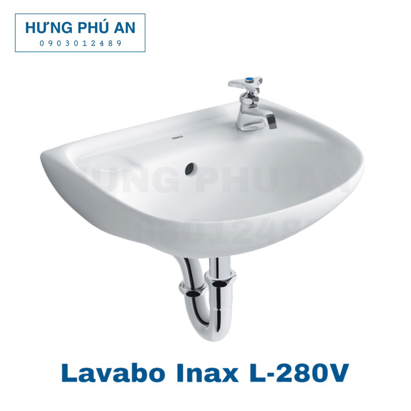 Chậu rửa/ Lavabo treo tường INAX L-280V, L-282V, L-281V, L-284V chính ...