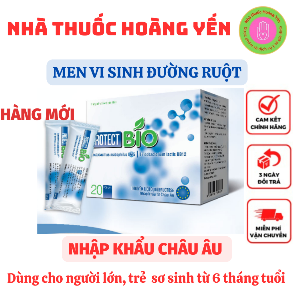Protect-bio MEN VI SINH ĐƯỜNG RUỘT, RỐI LOẠN TIÊU HÓA, ĂN KHÔNG TIÊU ...