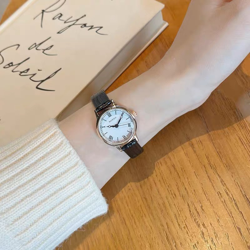 Đồng hỗ Nữ Mặt Tròn BARSH Chính Hãng, Phù Hợp Với Các Bạn Nữ Cổ Tay Nhỏ ...