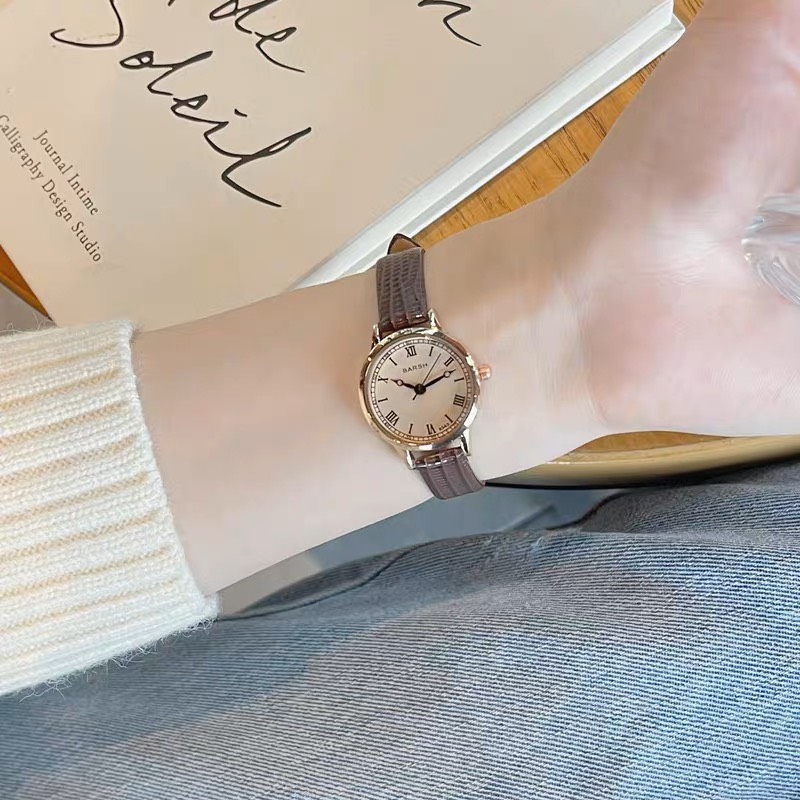 Đồng hỗ Nữ Mặt Tròn BARSH Chính Hãng, Phù Hợp Với Các Bạn Nữ Cổ Tay Nhỏ ...