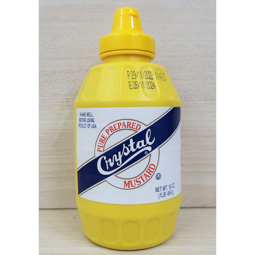 CRYSTAL (chai BỤNG BỰ 454g) MÙ TẠT VÀNG Yellow Mustard | Shopee Việt Nam