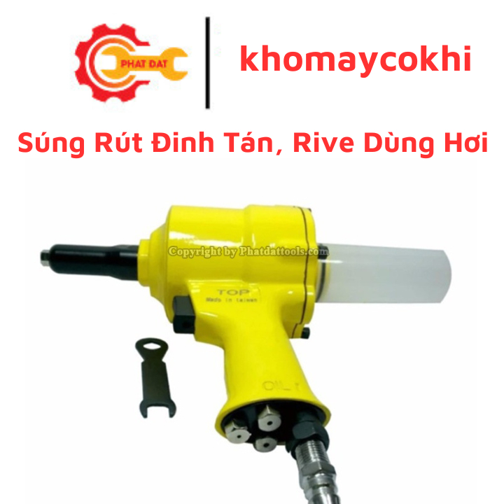 Súng Rút Đinh Tán, Rive Dùng Hơi - Đầu Rút Đinh TOP Đài loan - Bảo hành ...