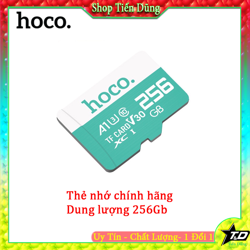 Thẻ Nhớ TF 256Gb Hoco Dòng Micro Sd Class 10 Đủ Dung Lượng Chuyên Dụng Cho Camera Và Điện Thoại ...