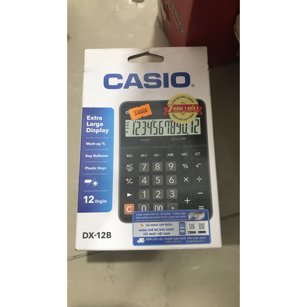 Máy tính Casio DX-12B BK Chính Hãng | Shopee Việt Nam