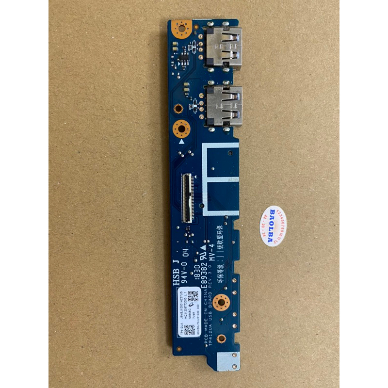 Board công tắc mở nguồn và cổng usb laptop asus TP412 Tp412ua TP412FA ...