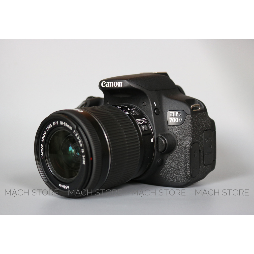 MÁY ẢNH CANON EOS 700D + LENS KIT 18-55MM F3.5-5.6 IS STM | Shopee Việt Nam