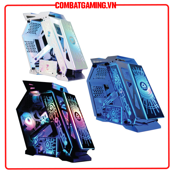 Case Máy Tính VSP ESPORT REPUBLIC OF GAMERS ES1 (E-ROG ES1) Black White Blue Hàng Chính hãng ...