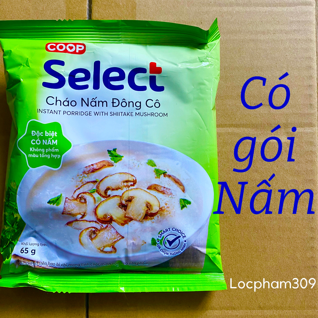 Giảm 25% ở video- Cháo Nấm đông cô ăn liền cháo gạo lứt cháo yến mạch ...