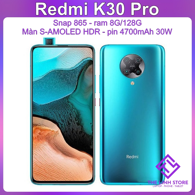 Điện thoại Xiaomi Redmi K30 Pro màn Super AMOLED - Snapdragon 865 ram 8G 128G | Shopee Việt Nam