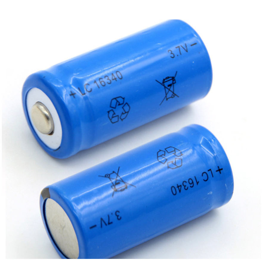 Pin Sạc 16340 CR123A 3.7V 1300 mAh - Pin Chạy Quạt, Đèn, Đồ Chơi, Máy ...