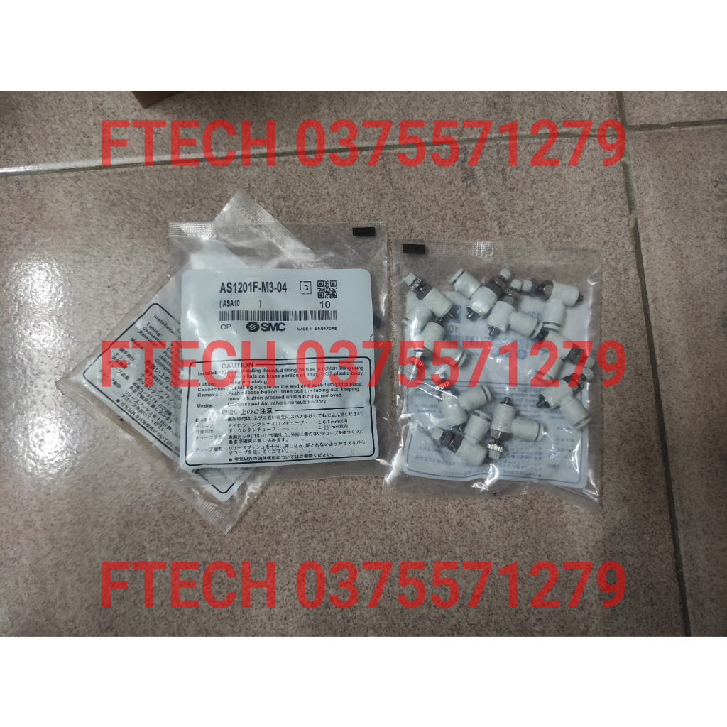 Van tiết lưu SMC AS1201F-M3-04 AS1201F-M5-04A AS2201F-01-04SA AS2201F-02-04SA AS1002F-04A (2đầu ...