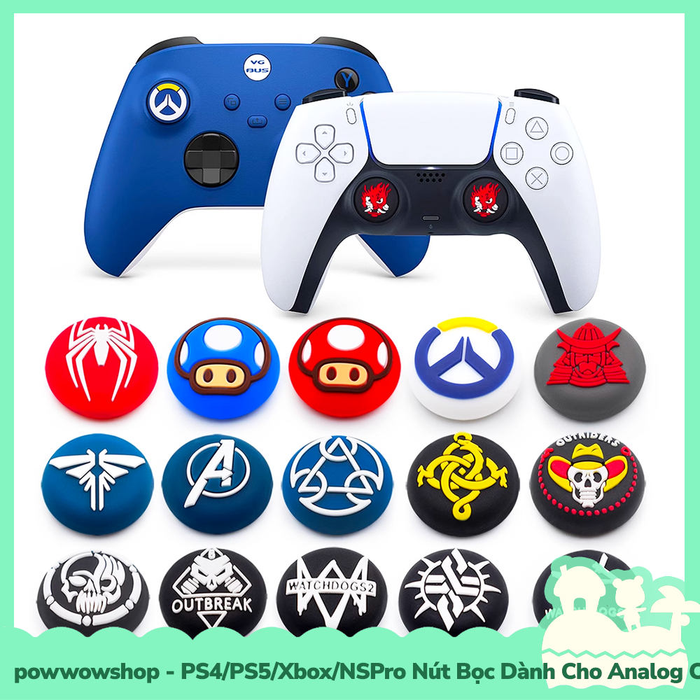[Sẵn VN - Hỏa Tốc] PS4/PS5/Xbox/NSPro Nút Bọc Cần Xoay Analog Dành Cho Tay Cầm Controller ...