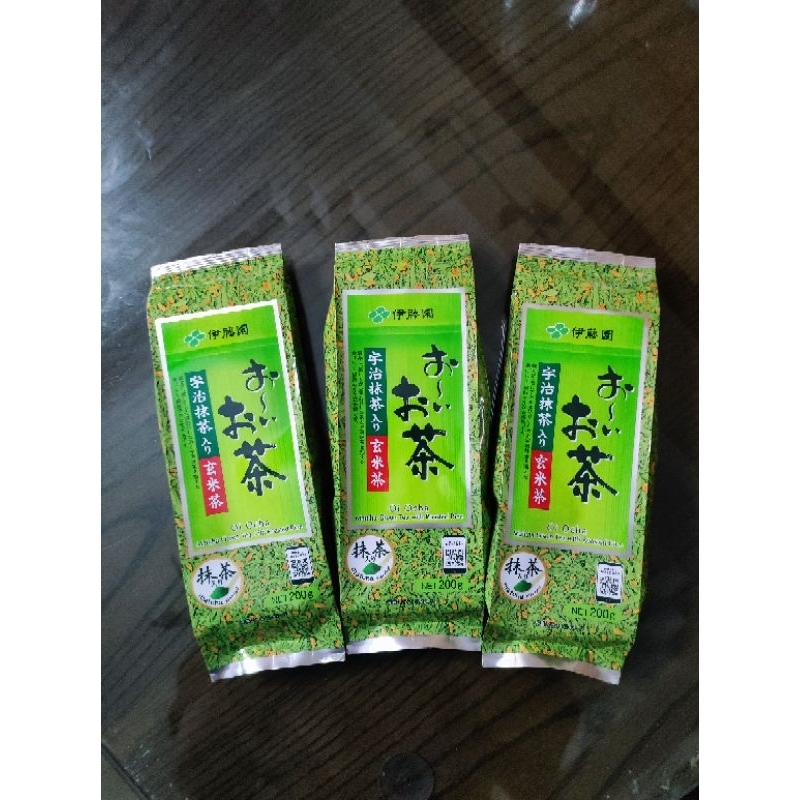 Trà Itoen Oicha gói 200g,Trà xanh gạo lứt rang kunitaro nhật bản gói ...