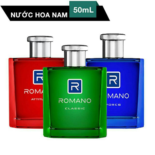 Sịt thơm cơ thể ROMANO Classic Pour Homme EDT nước hoa nam 100ml ...