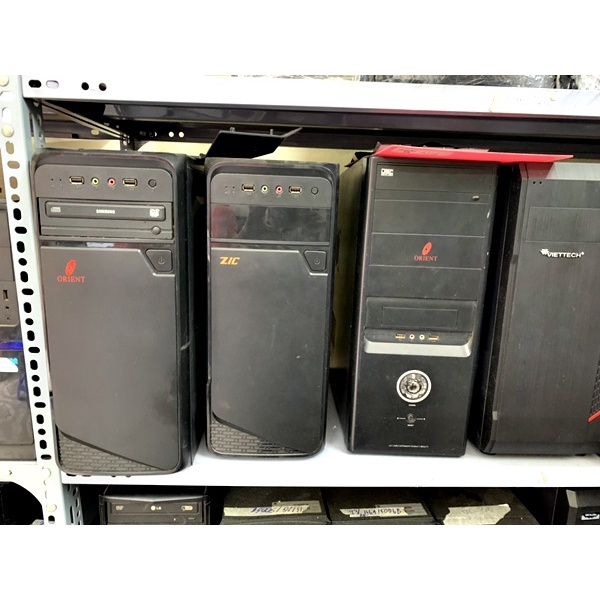 Vỏ Case MATX ( Main dài 22cm ) thùng cũ PC atx matx vỏ meka Lenovo Dell ...