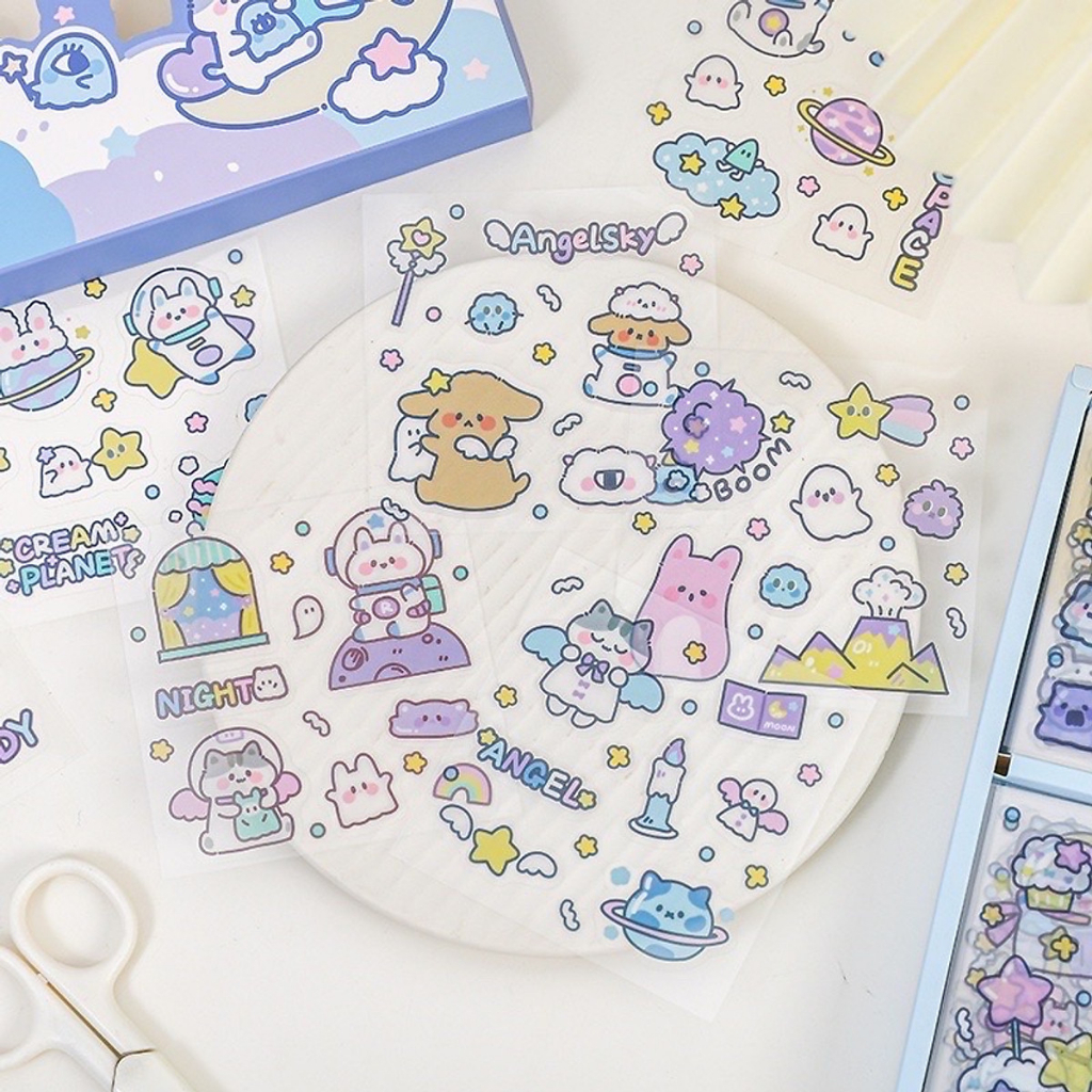 [Quà tặng không bán] Tấm sticker cute ngẫu nhiên | Shopee Việt Nam
