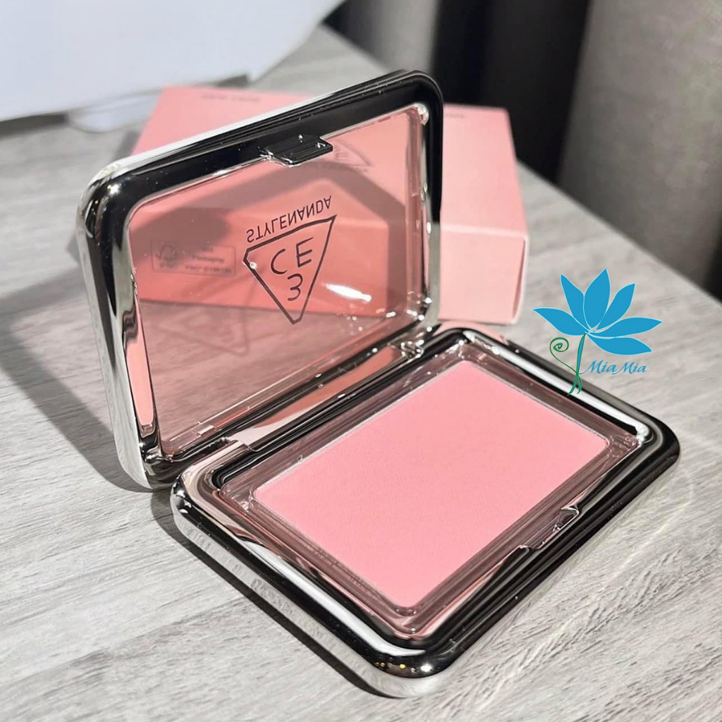 Phấn Má Hồng 3CE New Take Face Blusher Slide Slowly Hồng Cam Đào Thu ...