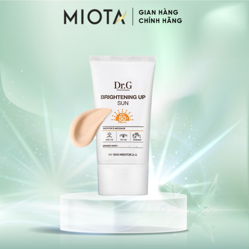 Kem chống nắng dưỡng sáng da Dr G Brightening Up Sun+ SPF50+ PA+++ 50ml | Shopee Việt Nam