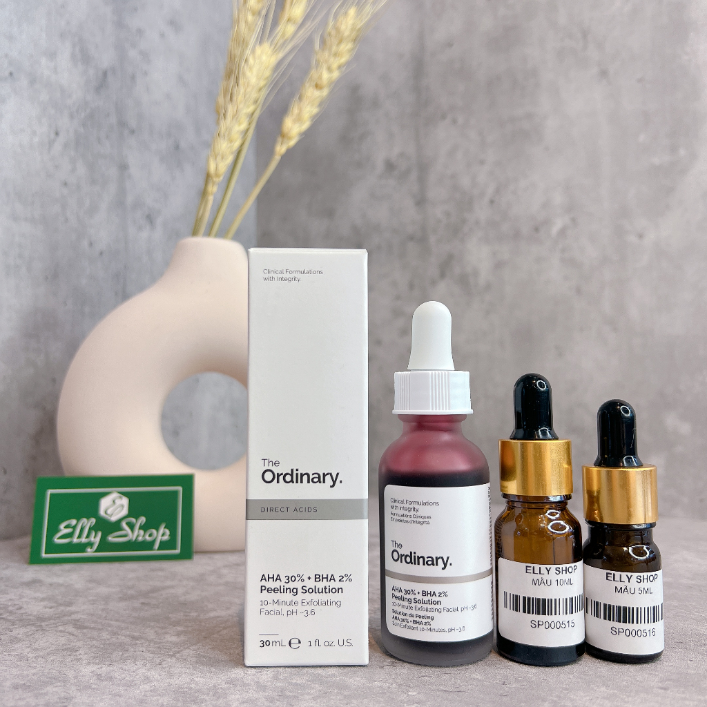 Tinh chất The Ordinary AHA 30% + BHA 2% Peeling Solution 30ml | Shopee ...