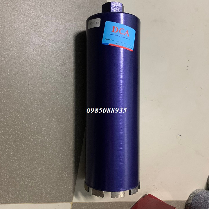 Mũi khoan rút lõi bê tông phi 102mm hàng DCA dài 370mm - MRL102 ...