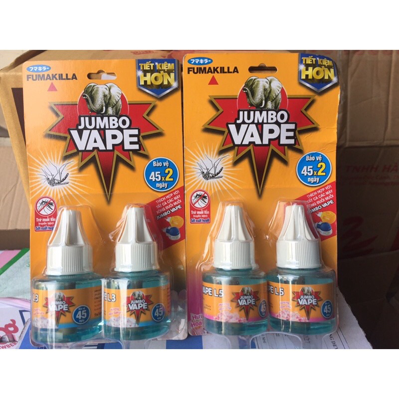 BỘ ĐÔI CHẤT XÔNG ĐUỔI MUỖI JUMBO VAPE | Shopee Việt Nam