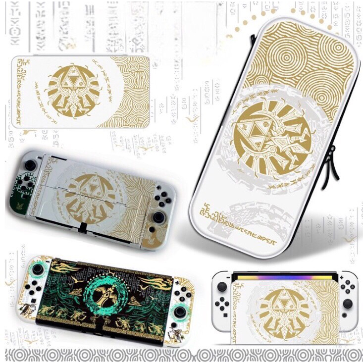 Full Set Phụ Kiện Zelda Nintendo Switch Phiên Bản Mới ( Case , Ốp Lưng ...
