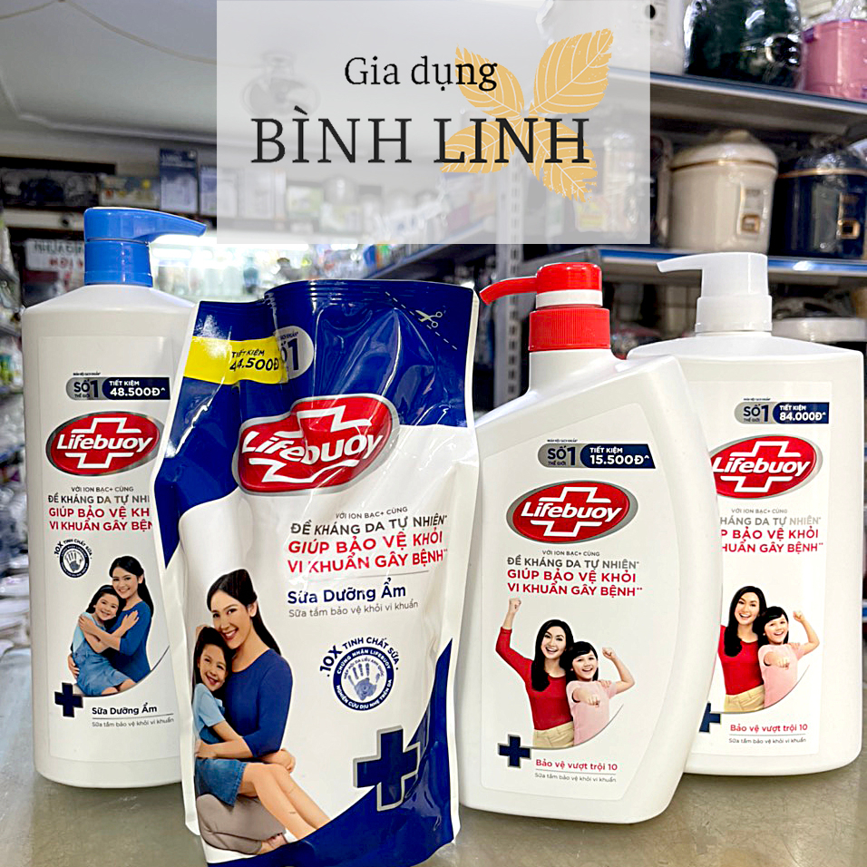 Sữa tắm Lifebouy 850g 1kg 1kg1 Bảo vệ khỏi vi khuẩn Hàng chính hãng | Shopee Việt Nam