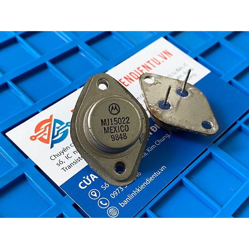 MJ15022 Transistor NPN TO-3 16A 250V tháo máy chính hãng | Shopee Việt Nam