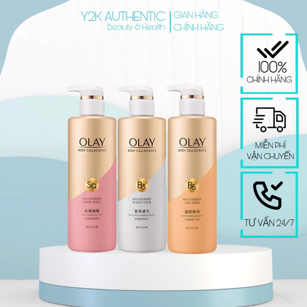 Sữa Tắm Olay Nội Địa Trung B3+, B5+, SQ+ Giúp Dưỡng Trắng, Dưỡng Ẩm ...