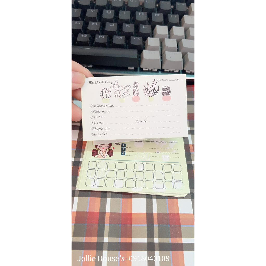 20-50 Thẻ tích điểm - phiếu tích điểm card tích điểm 9x5 | Shopee Việt Nam