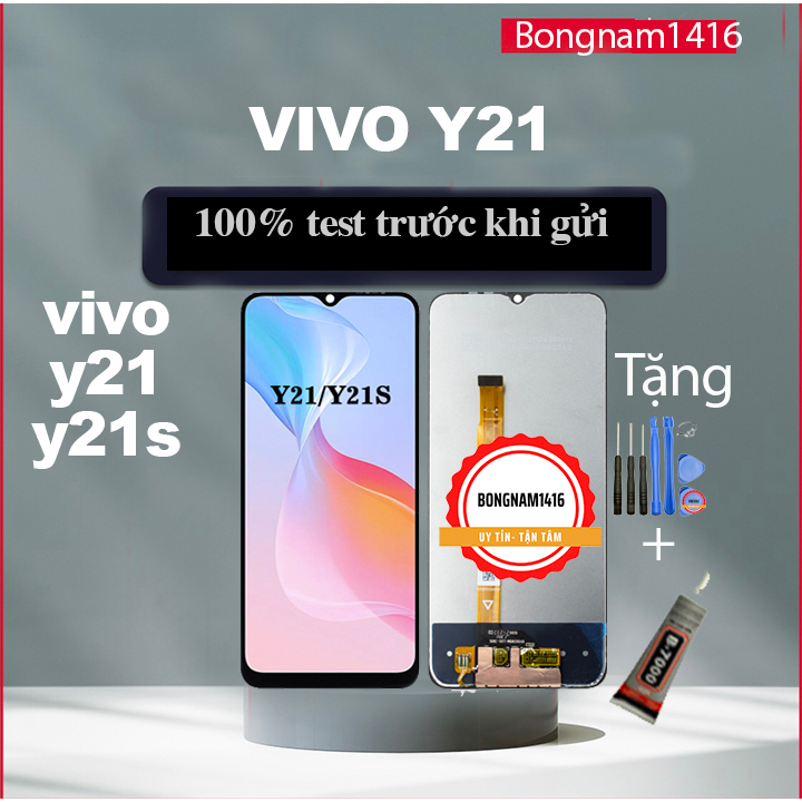 Màn hình Vivo Y21 – 2021 / Y21s / y33E / Y32 / Y217 / Y21E / Y31S Y16 / Y02s / Y30-5G tặng bộ ...