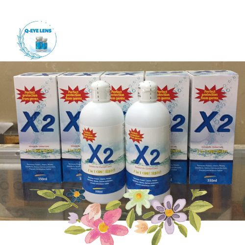 Nước Ngâm Kính Áp Tròng Cứng X2 360ML- Nk chính hãng Hàn Quốc | Shopee Việt Nam