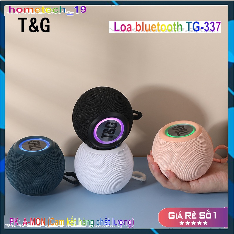 Loa Bluetooth Loa bluetooh TG-337,Loa nghe nhạc không dây hỗ trợ thẻ nhớ, TF, USB, AUX, jack 3.5 ...