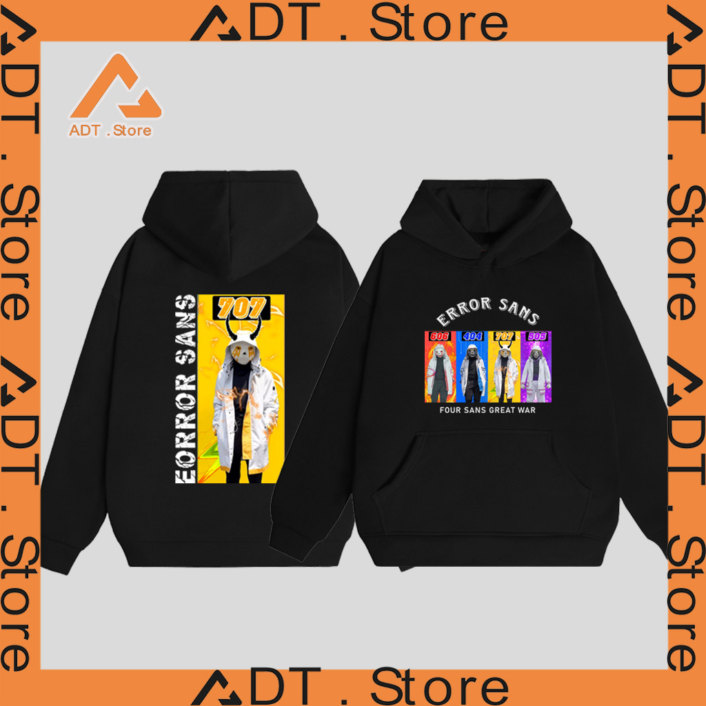 Áo Hoodie Error Sans 707 In 2 Mặt - Pháp Sư Gangster cực chất giá rẻ ...